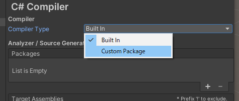 【Unity】Unityで最新バージョンのC#を使う - rarafyの技術ブログ