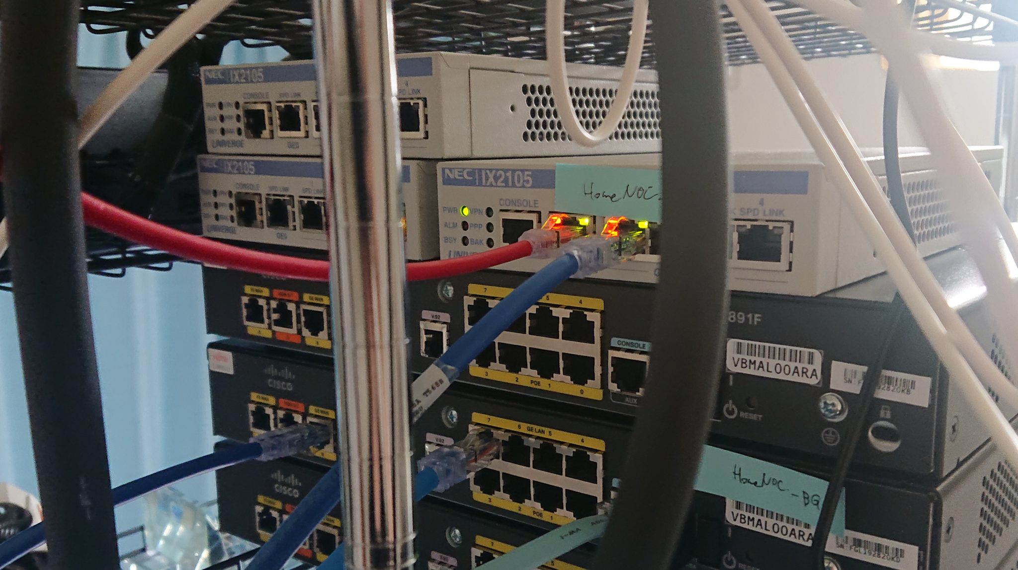 【DIX】Cisco 891FJ-K9/NEC IX2105 でIPoE[MAP-E]接続・設定する - rarafyの技術ブログ